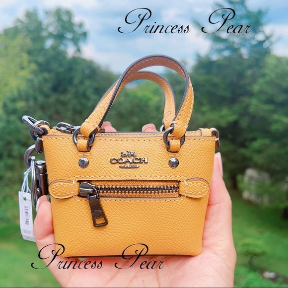 Coach | Accessories | Coachmini Gallery Tote Bag Charm | Poshmark
